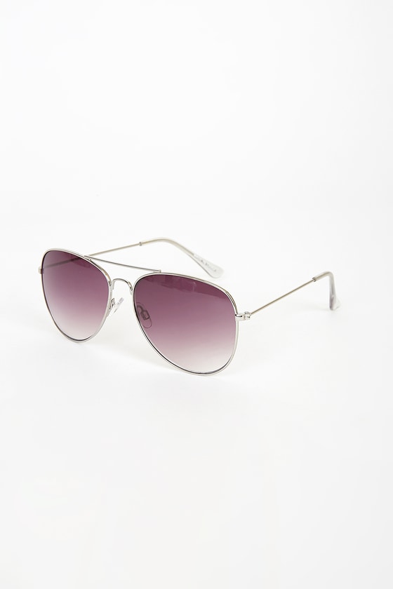 Silver Sunglasses Aviator Sunglasses Metal Sunnies Lulus