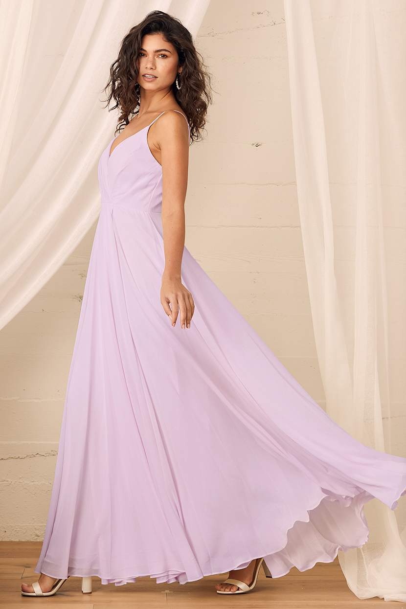 Lavender Color Dresses