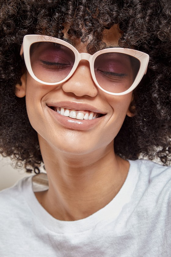 Cute Pink Sunglasses Cat Eye Sunglasses Matte Sunglasses Lulus