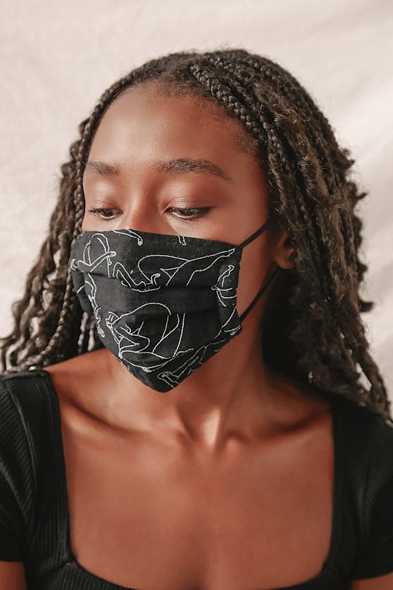 Kitsch Cotton Face Masks - 3 Pack Face Masks - Face Mask Set - Lulus