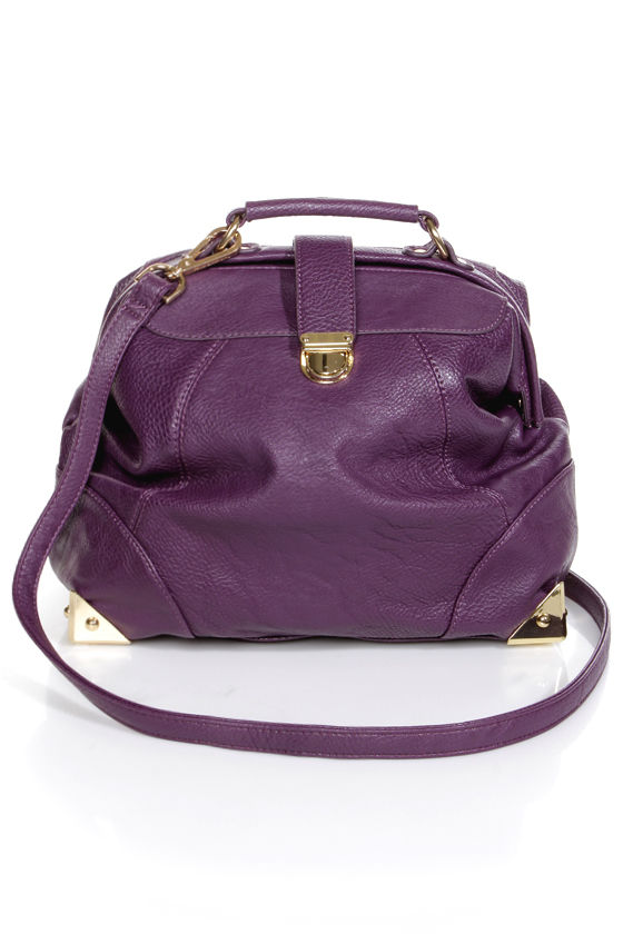 Chic Purple Purse - Purple Handbag- Vegan Purse - $45.00 - Lulus