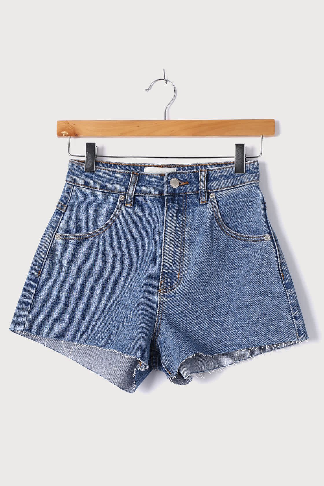 Rolla's Dusters Shorts - Medium Wash Shorts - Cutoff Denim Shorts - Lulus