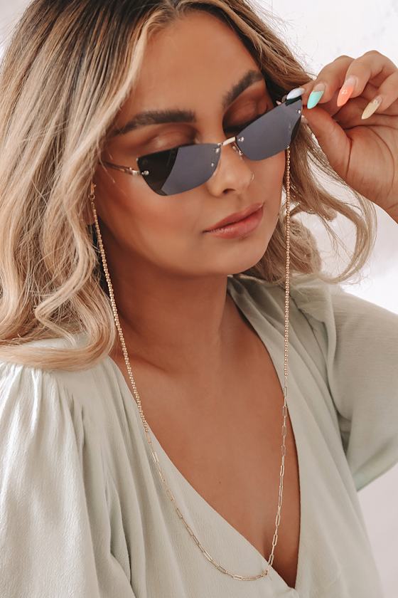 Gold Face Mask Chain - Beaded Mask Chain - Face Mask Chain - Lulus