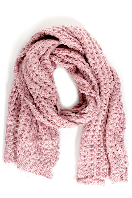 Cozy Oversized Scarf - Blush Pink Scarf - $26.00 - Lulus