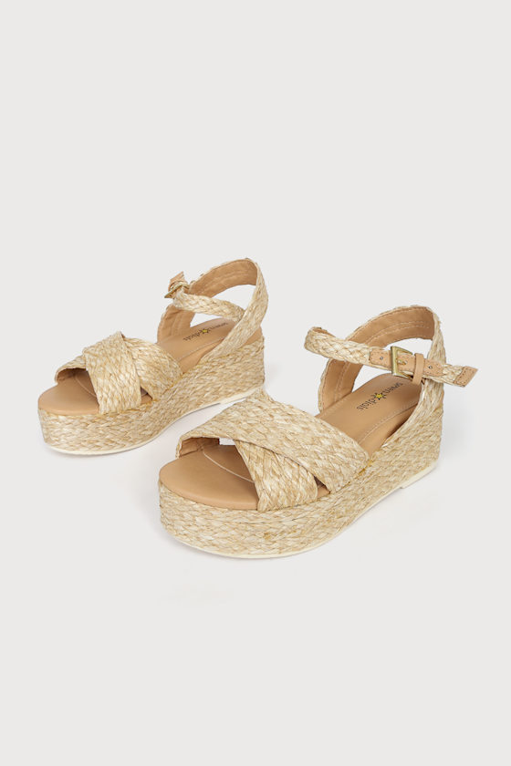 Seven Dials Virginia - Natural Sandals - Espadrille Sandals - Lulus
