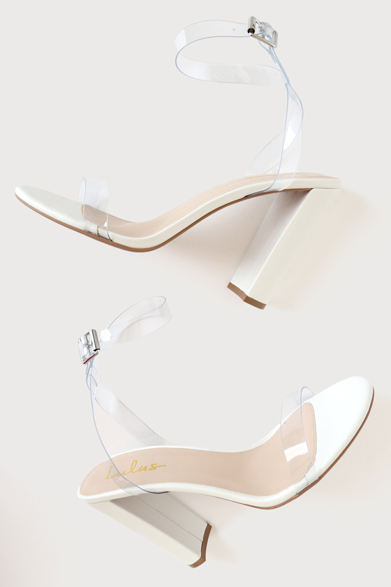 Sexy Clear Heels - PVC Heels - Barely There Heel - Clear PVC Heel - Lulus