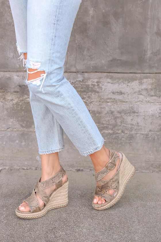Seven Dials Somerset - Wedge Heels - Espadrille Wedges - Lulus