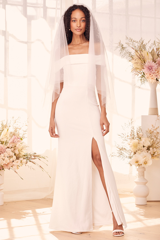 White Maxi Dress - Off-the-Shoulder Maxi Dress - OTS Maxi - Lulus