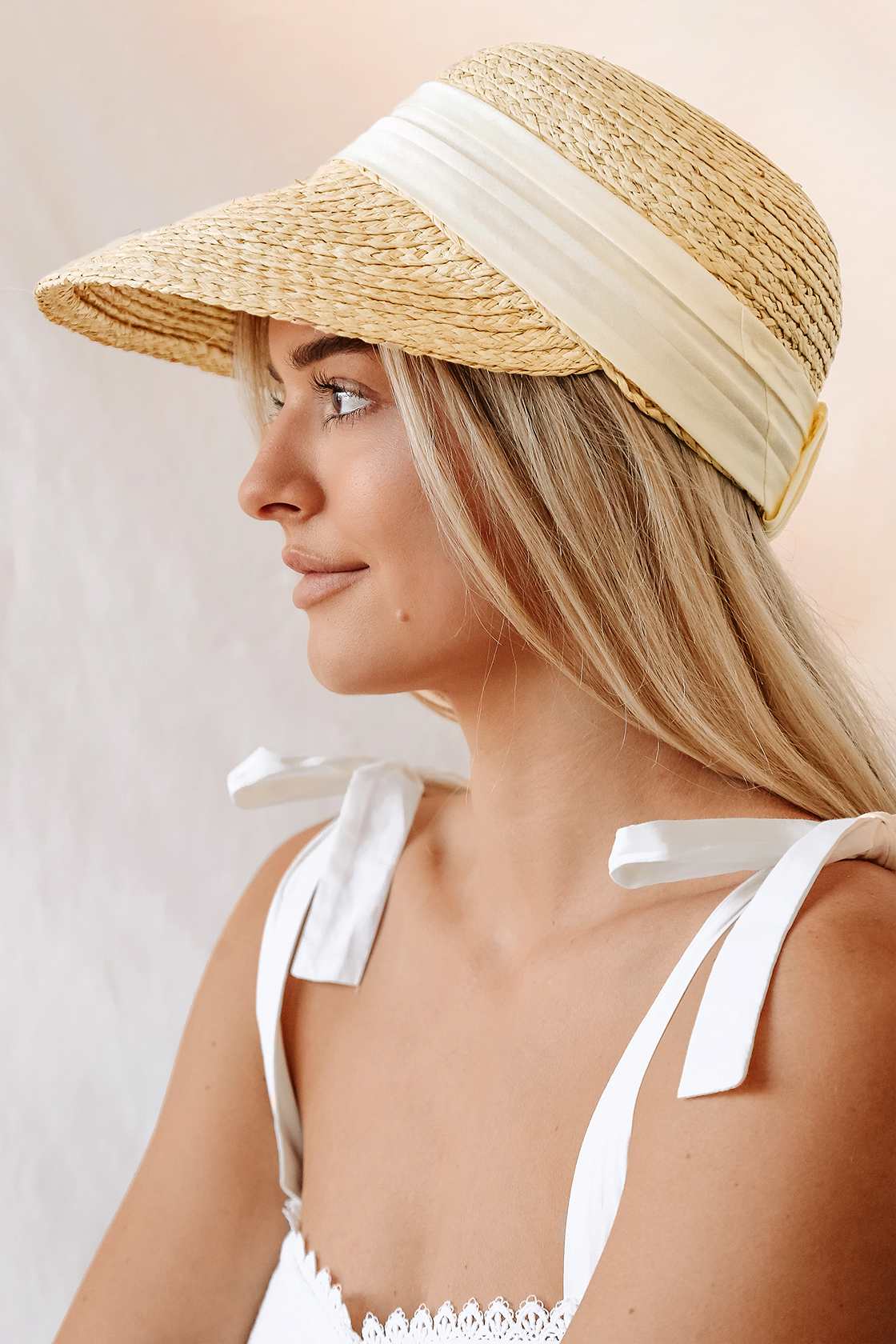 Natural Hat - Straw Hat - Visor Hat - Sun Hat - Straw Visor - Lulus