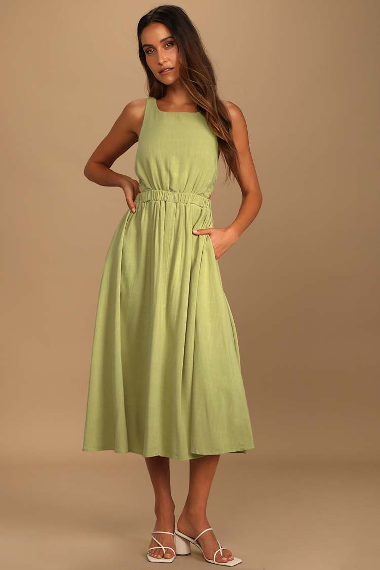 Lime Green Summer Dresses