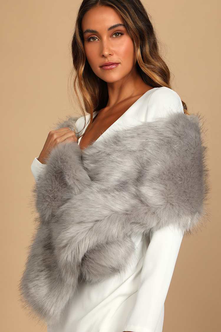 Fake Fur Stoles