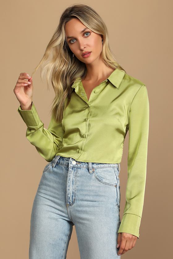 Light Green Top - Backless Top - Women's Tops - Tie-Back Top - Lulus