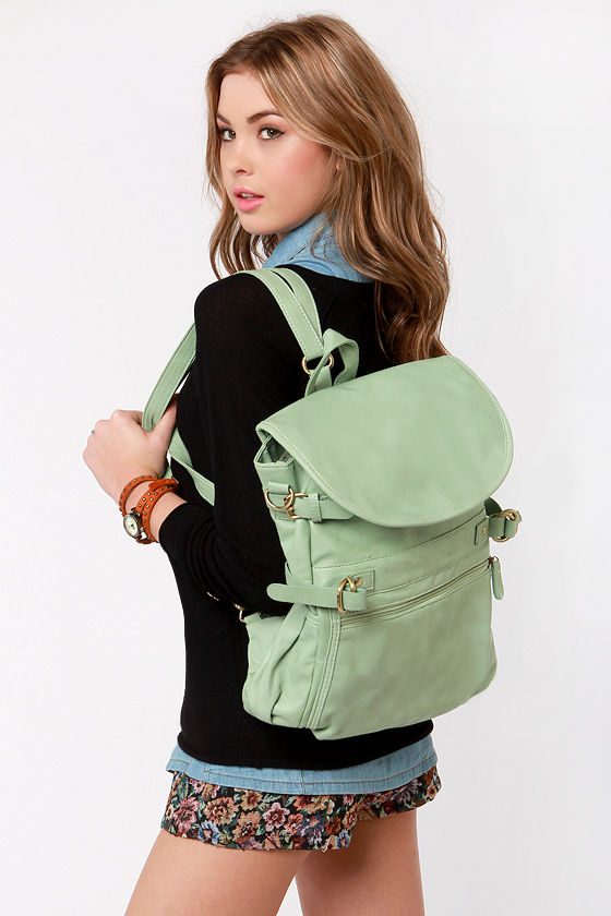 Cute Mint Green Backpack - Vegan Leather Backpack - $44.00 - Lulus
