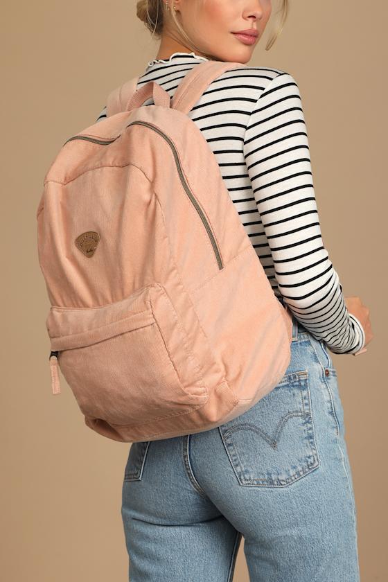 Billabong Schools Out - Blush Backpack - Corduroy Backpack - Lulus