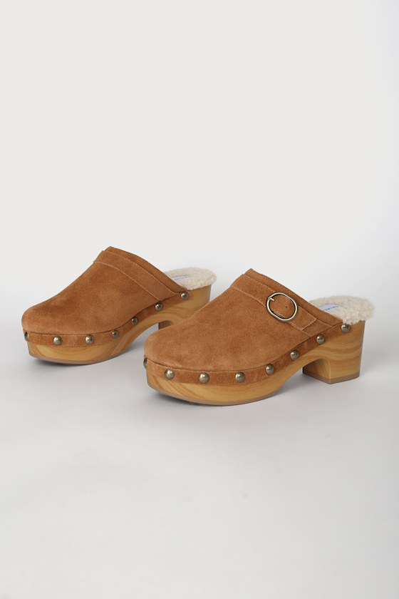 Chinese Laundry Carlie - Brown Clogs - Leather Clogs - Clogs - Lulus