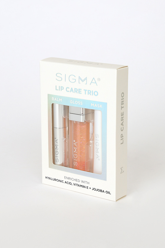 Sigma Beauty Lip Care Trio - Lip Care Gift Set - Lip Gloss Set - Lulus
