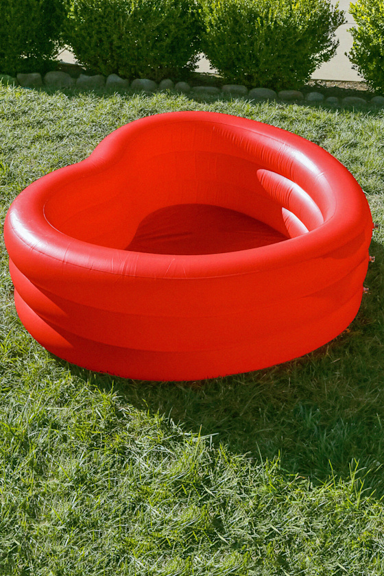 ban.do Heart-Shaped Inflatable Pool - Kiddie Pool - Red Mini Pool - Lulus