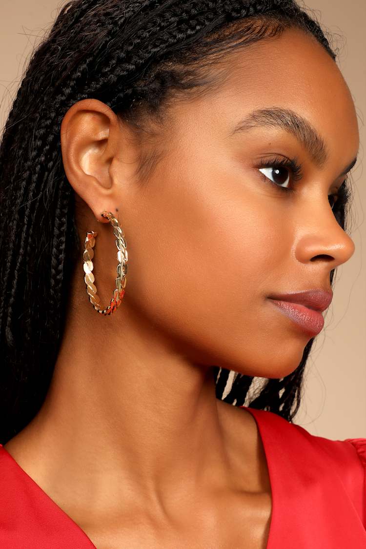 Big Gold Earrings