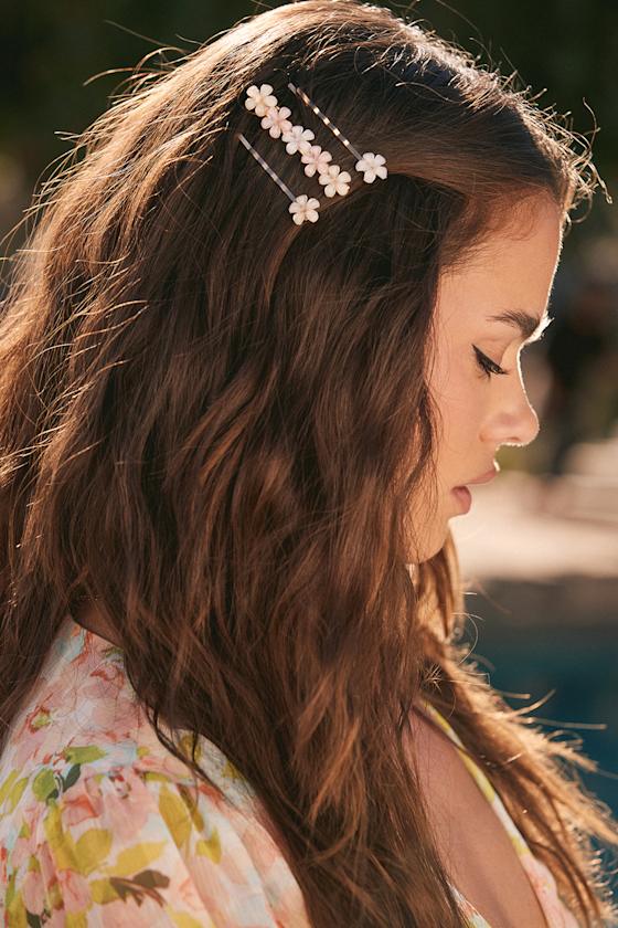 Flower Hair Pins - Hair Pin Set - Flower Hair Clips - Daisy Pins - Lulus