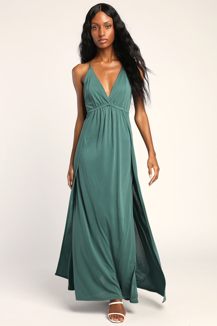 Dark Green Summer Dresses