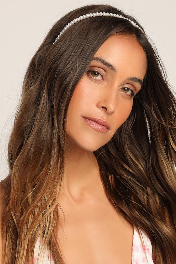 Pearl Headband - Bridal Headband - Pearl Hair Accessories - Lulus