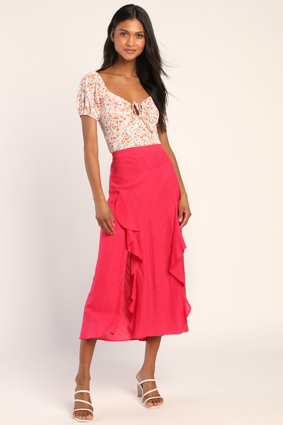 Floral Print Crop Top Keyhole Crop Top Puff Sleeve Crop Top Lulus