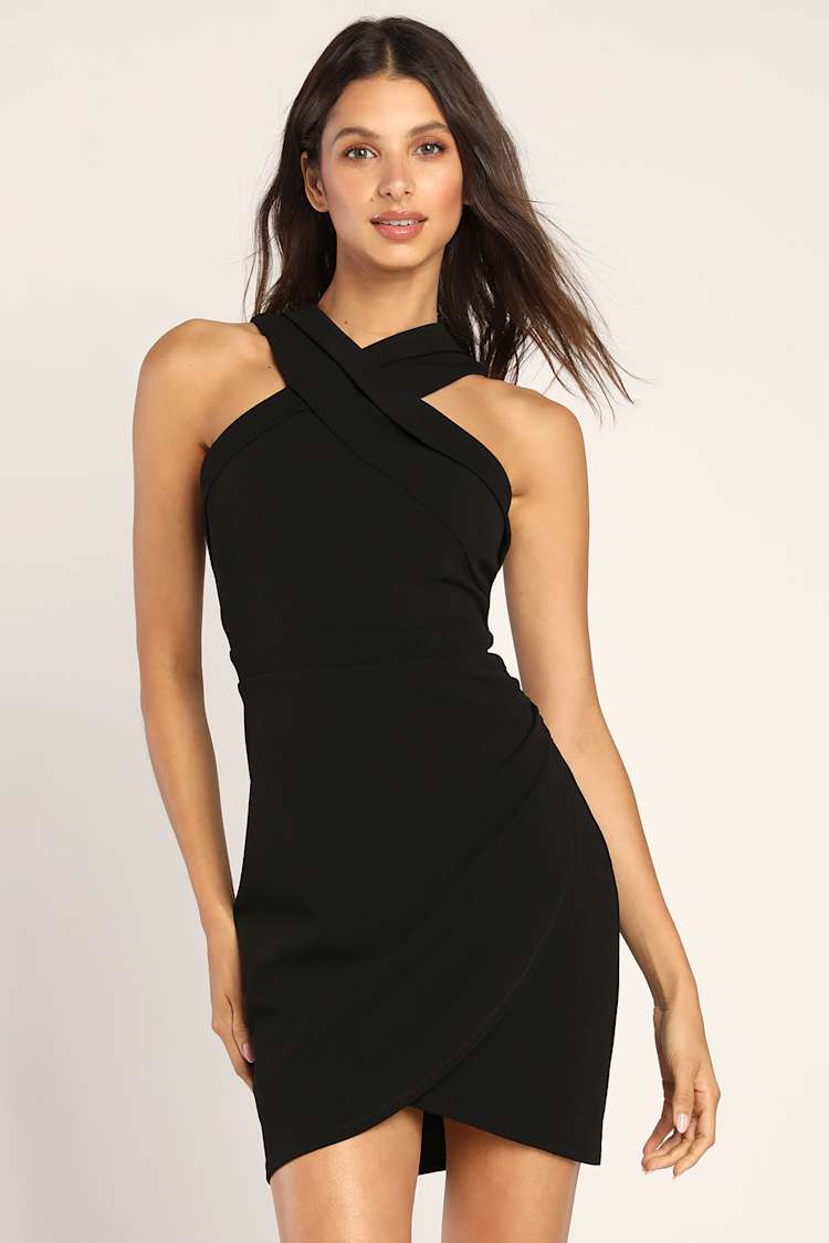 Halter Top Cocktail Dress