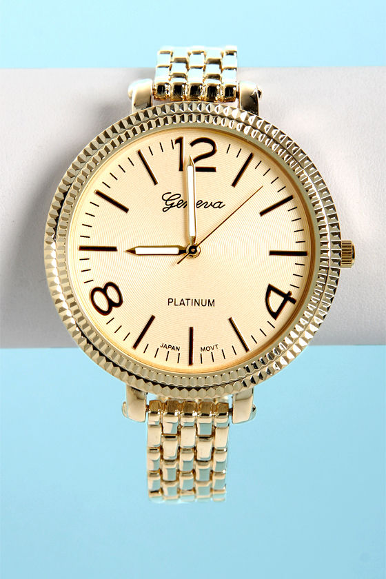 Pretty Gold Watch - $21.00 - Lulus