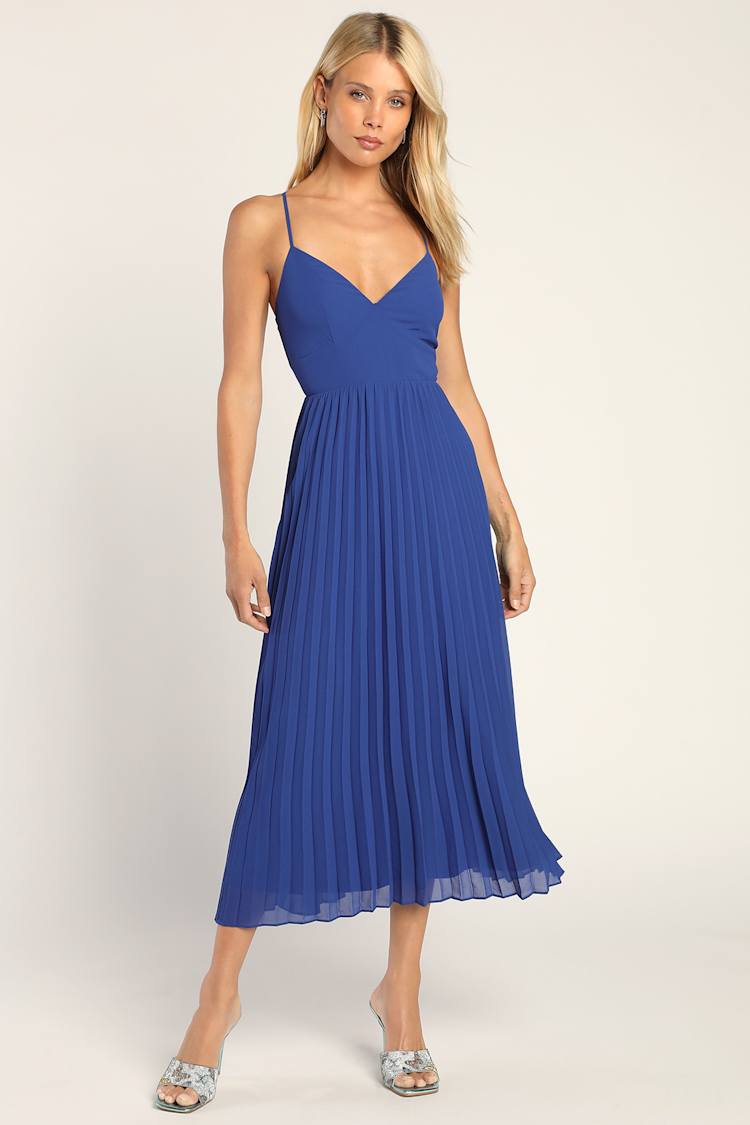 Royal Blue Sundress
