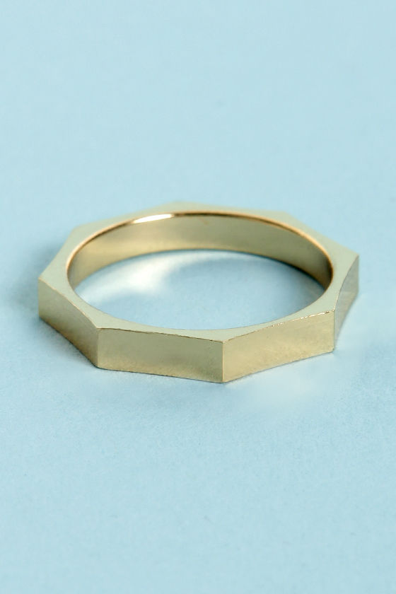 Cool Gold Ring - Knuckle Ring - $10.00 - Lulus