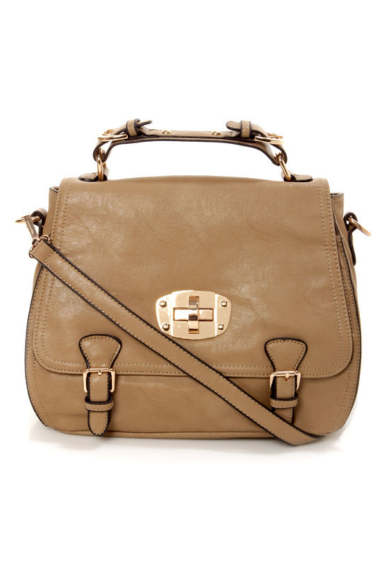 Chic Taupe Handbag - Vegan Purse - Tan Satchel - $59.00 - Lulus