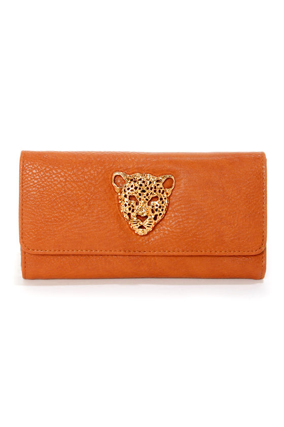 Chic Vegan Leather Wallet - Tan Wallet - Jaguar Wallet - $31.00 - Lulus