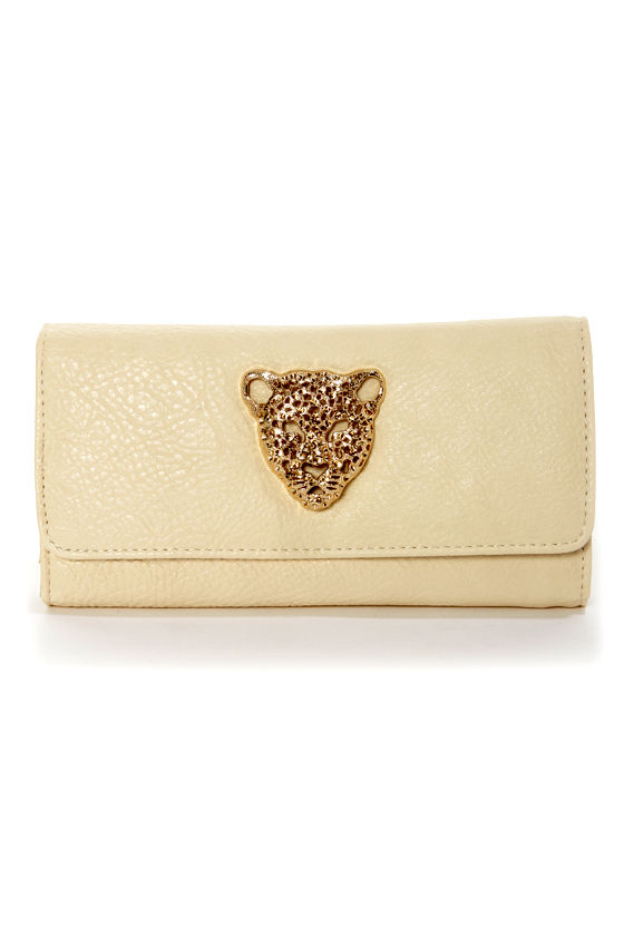 Chic Vegan Leather Wallet - Ivory Wallet - Jaguar Wallet - $31.00 - Lulus