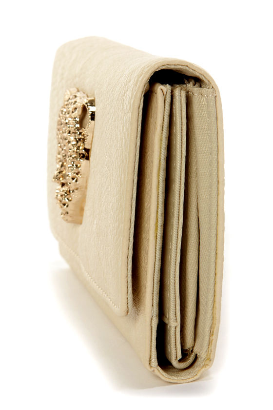 Chic Vegan Leather Wallet - Ivory Wallet - Jaguar Wallet - $31.00 - Lulus