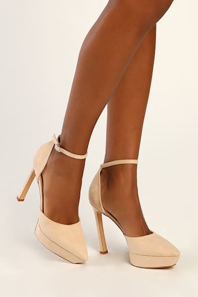 Silver Closed Toe Pumps For Prom
