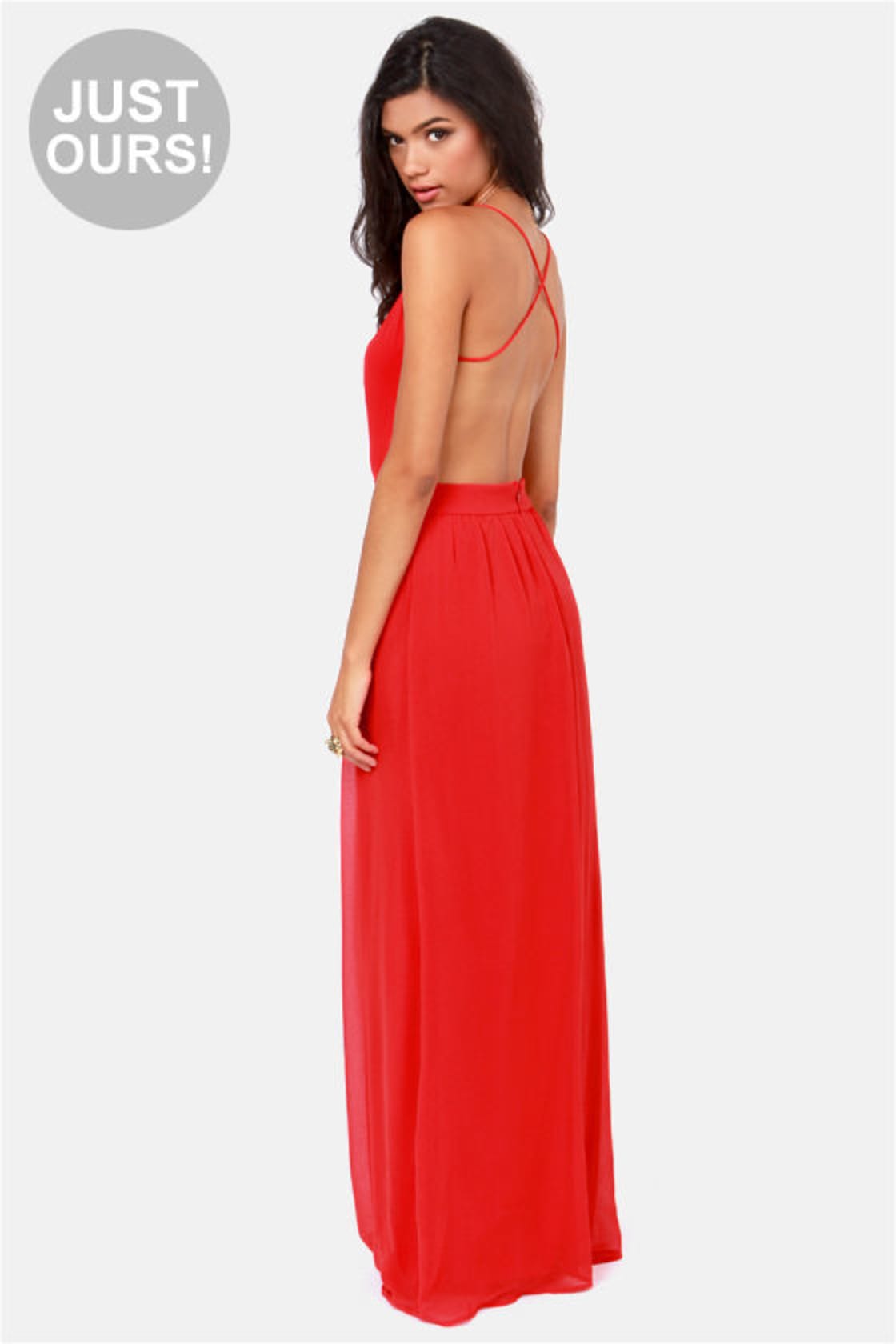 Sexy Red Backless Dress Red Dress Maxi Dress Lulus