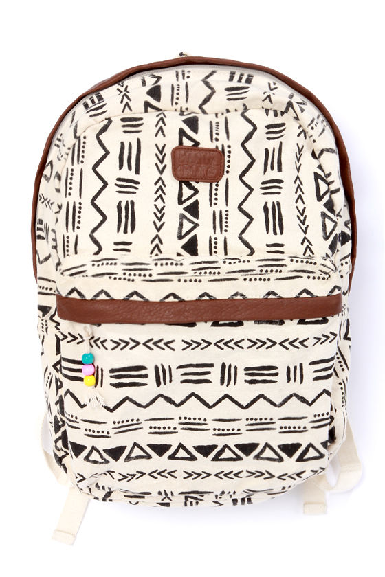 Billabong Secret Dreamin' Bacpack - Tribal Print Backpack - $54.00 - Lulus