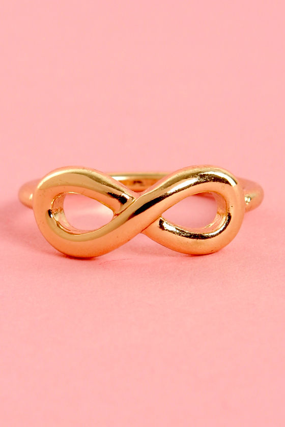 Pretty Gold Ring - Infinity Ring - Knuckle Ring - $9.00 - Lulus