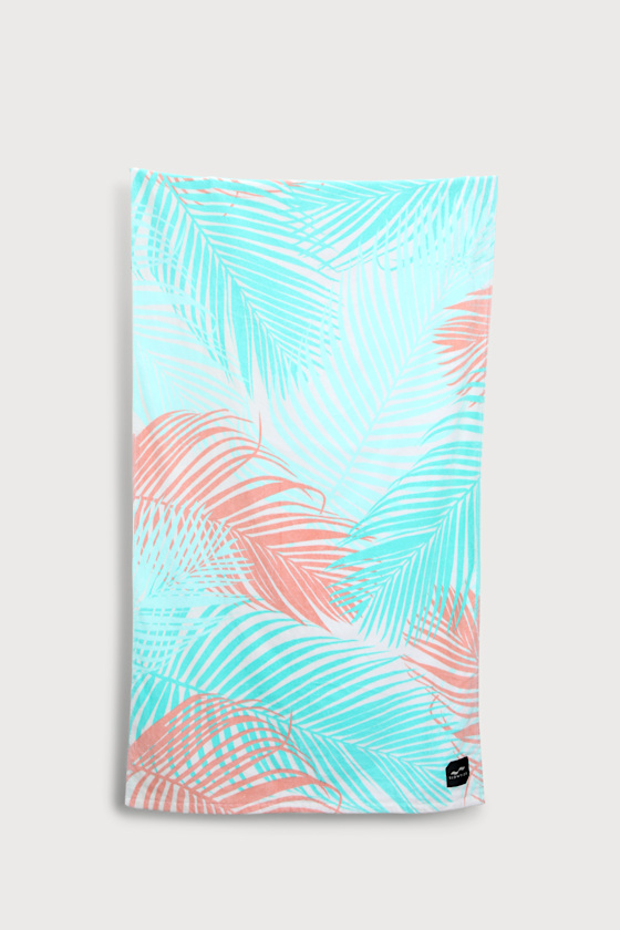 Slowtide Hala - Printed Beach Towel - Tropical Print Towel - Lulus