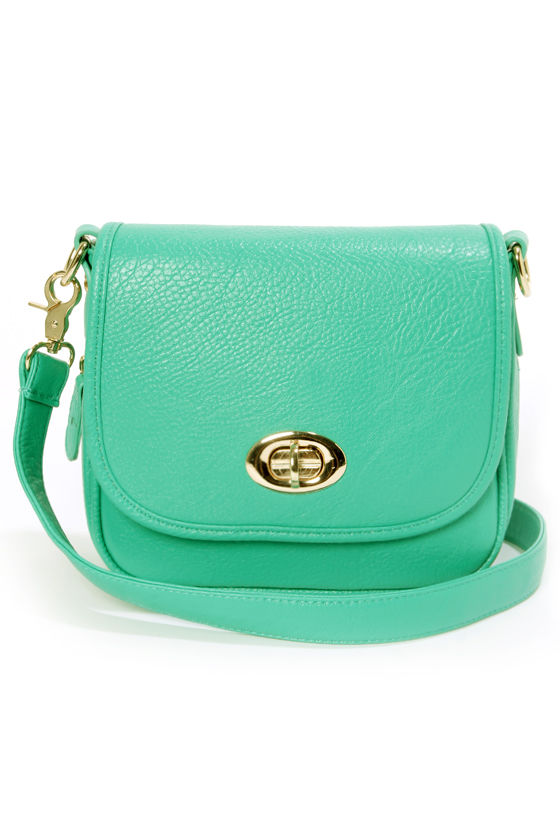 Cute Teal Purse - Vegan Purse - Teal Handbag - $55.00 - Lulus