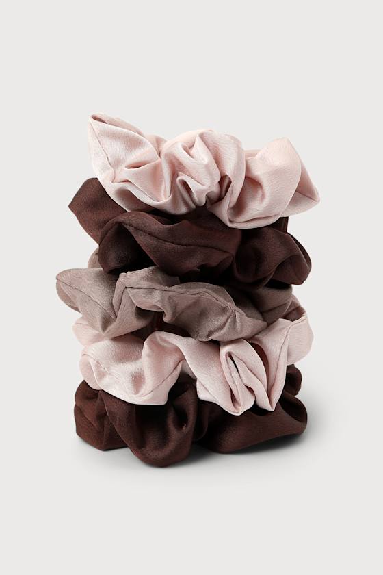 KITSCH Satin Scrunchie Set - Scrunchie Set - Hair Accessory Set - Lulus