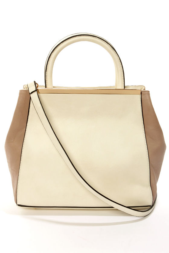 Cute Ivory Tote - Ivory Purse - Vegan Purse - $55.00 - Lulus